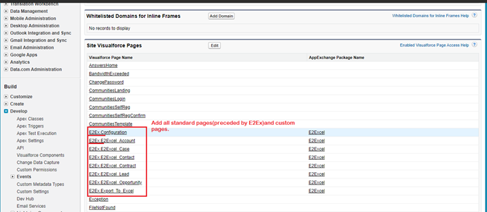 Excel Salesforce Integration | E2Excel Native Salesforce Application ...