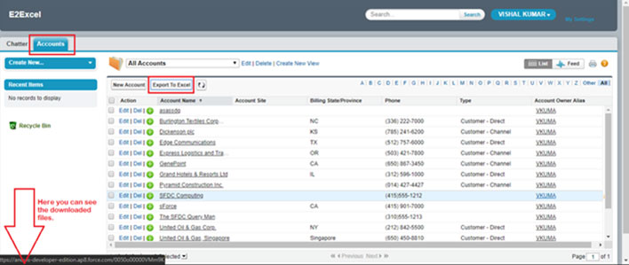 Excel Salesforce Integration | E2Excel Native Salesforce Application ...